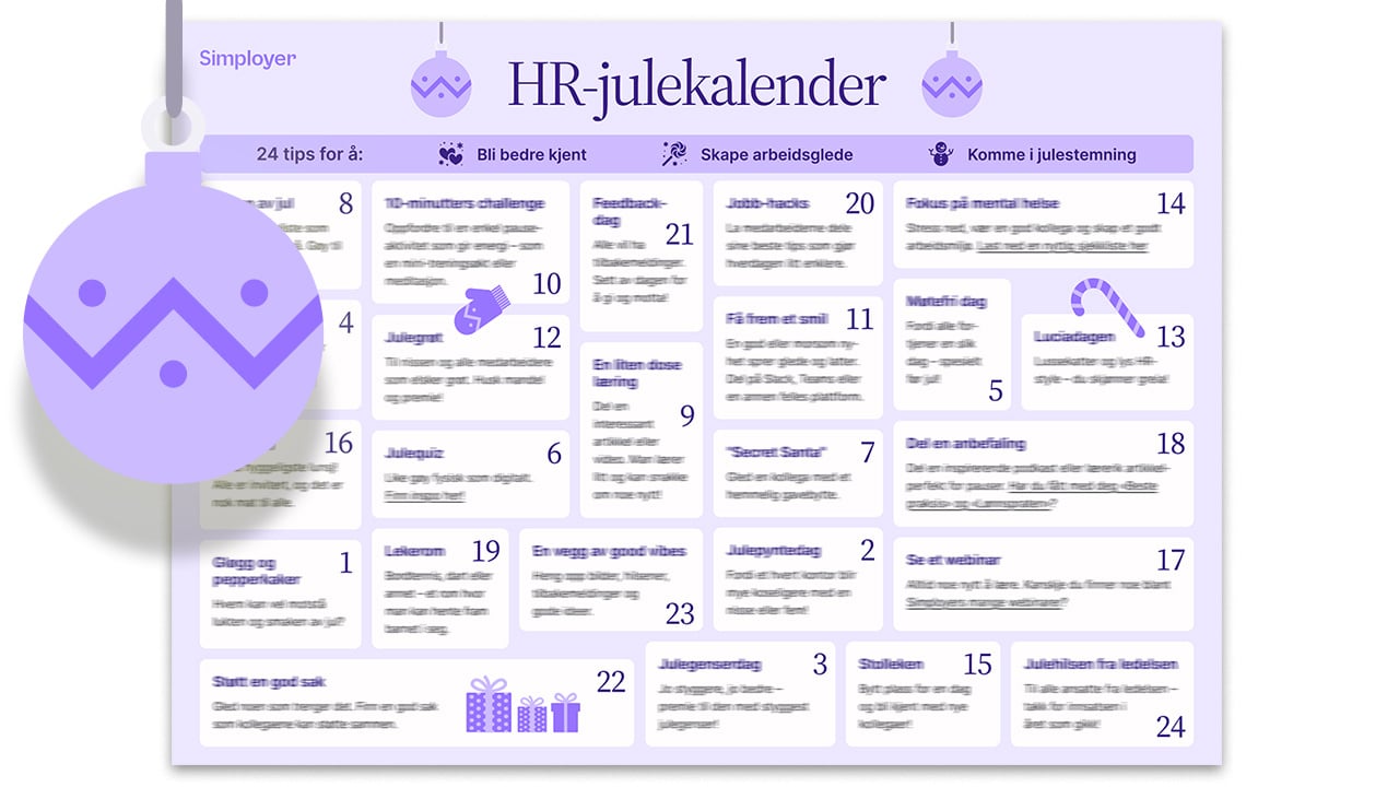 HR-julekalender