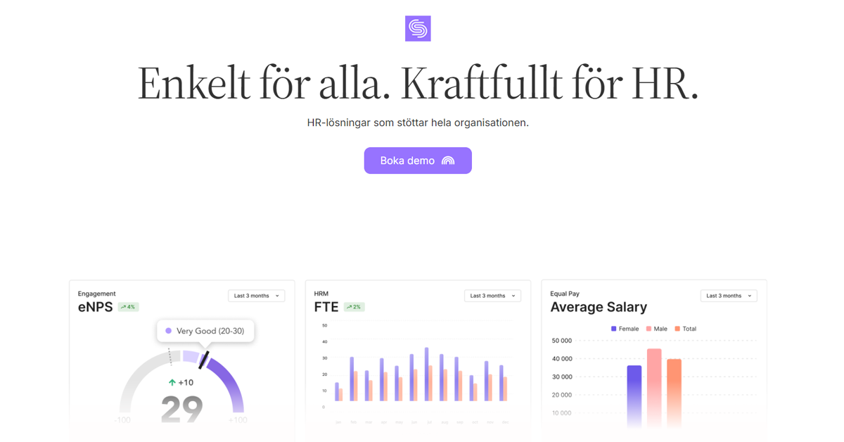 Enkelt for alle. Kraftfullt for HR. | Simployer